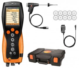 Testo 330-1G LX Kit #1 Combustion Analyzer with Probe and Spare Filter